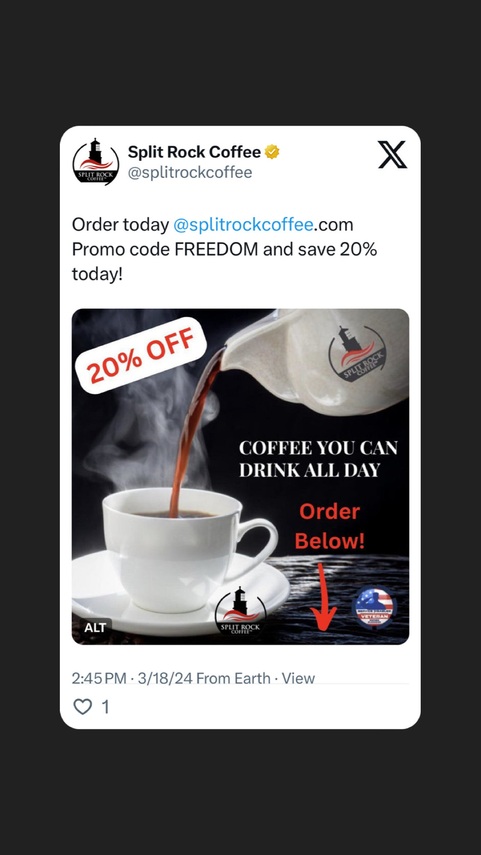 Split Rock Coffee - Buy Coffee Online Near Me – SPLIT ROCK COFFEE